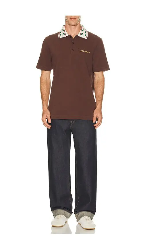 Casablanca Laurel Pique Polo