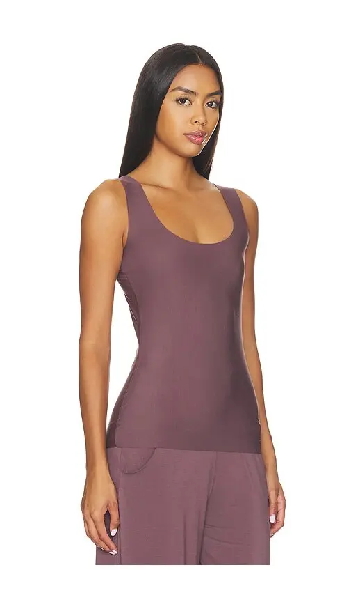Commando Butter Tank In Burgundy - Mink