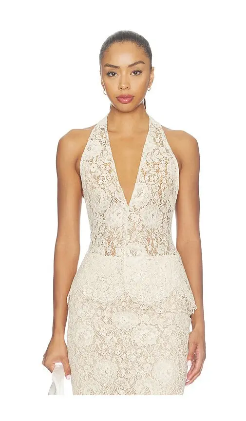 LOVERS AND FRIENDS Atlan Top - Ivory