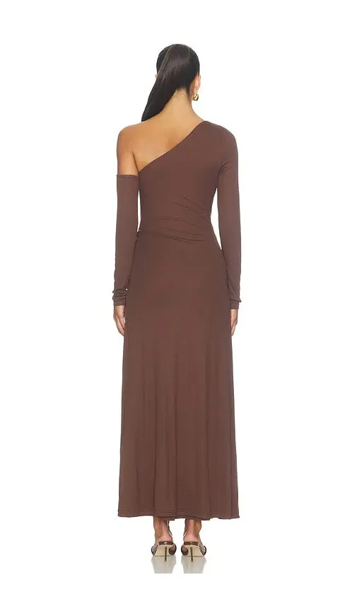 SEVEN WONDERS Bianca One Shoulder Maxi Dress
