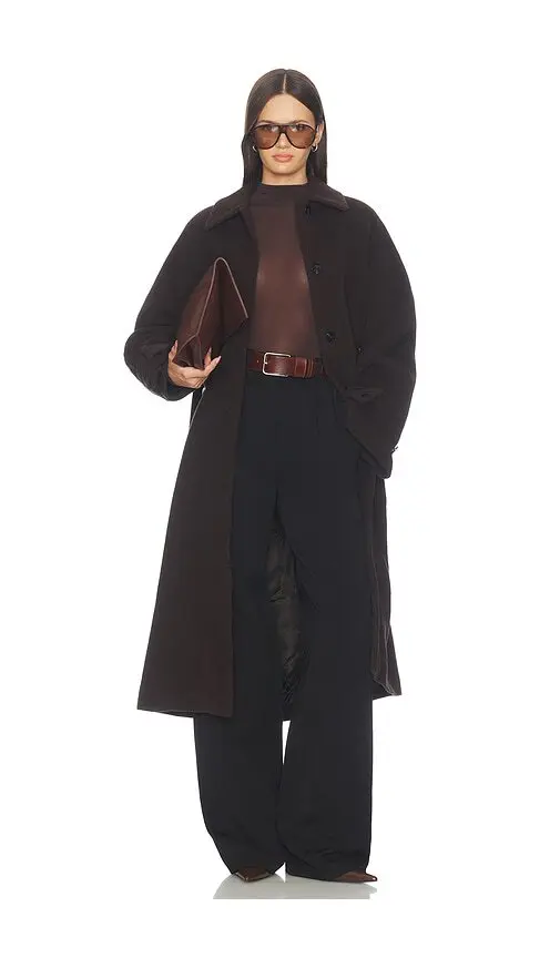 SAMSOE SAMSOE Alma Coat In Brown