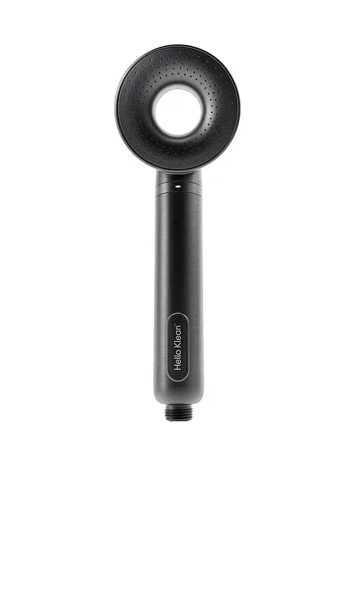 HELLO KLEAN Shower Head+ In Metallic Silver - Brushed Chrome