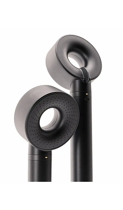 HELLO KLEAN Shower Head+ In Metallic Silver - Brushed Chrome