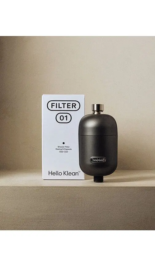HELLO KLEAN Shower Filter In Black