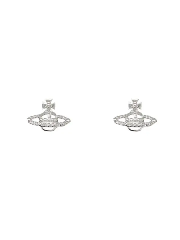 VIVIENNE WESTWOOD Orecchini Farah Con Orb - Silver