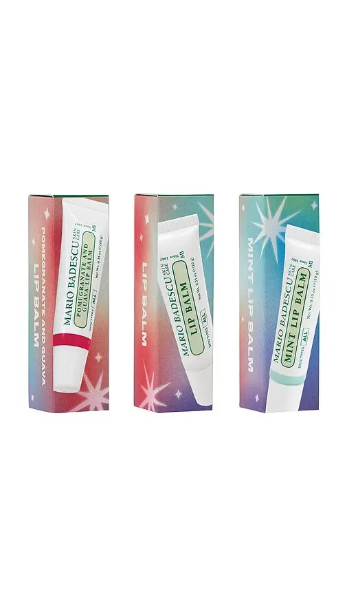 MARIO BADESCU Lip Balm Trio