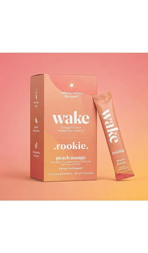 ROOKIE WELLNESS Wake Energy + Metabolism Support