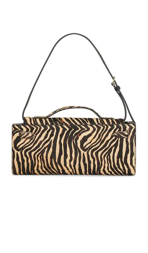 Veronica Beard Ziger Dash Clutch In Brown