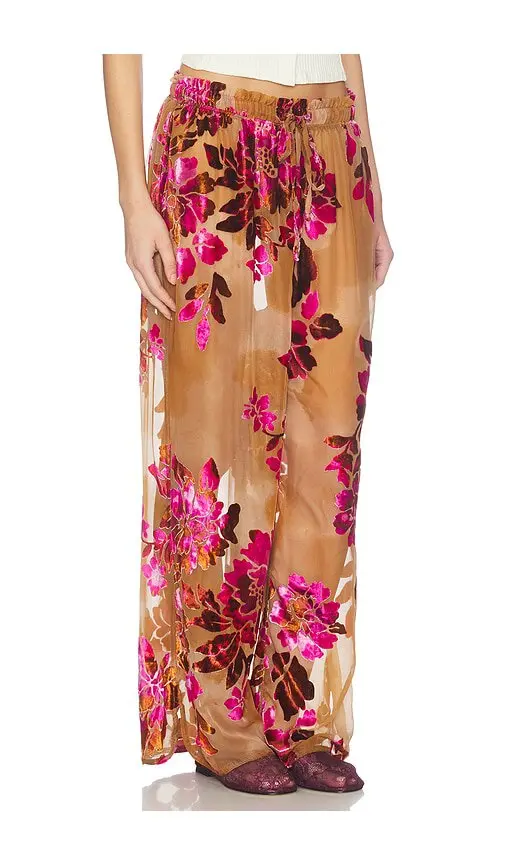 Free People X Intimately Speak Now Lounge Pant In Multi