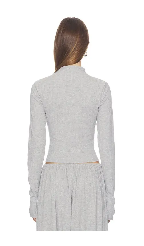 LOVERS AND FRIENDS Charlie Cardigan In Grey