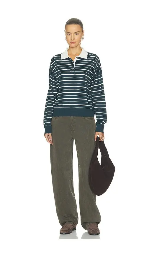 Velvet By Graham & Spencer Kaelin Sweater In Blue