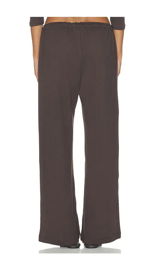 VIR VITA Hilda Pointelle Pant In Chocolate