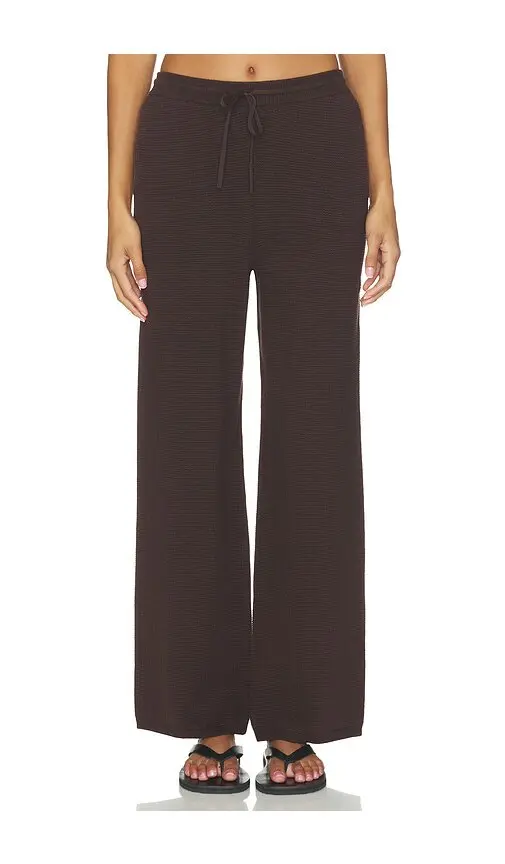 STITCHES & STRIPES Devoe Pant In Brown - Carob