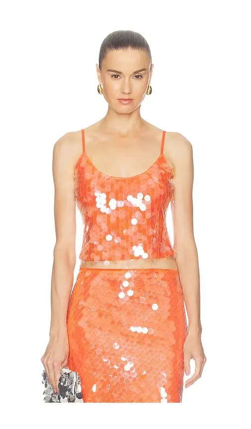SNDYS. X Calliope Top - Orange