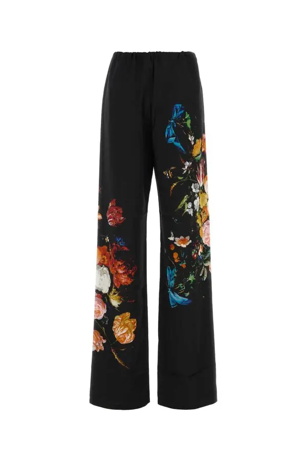 Dries Van Noten Satin Pachas Pant