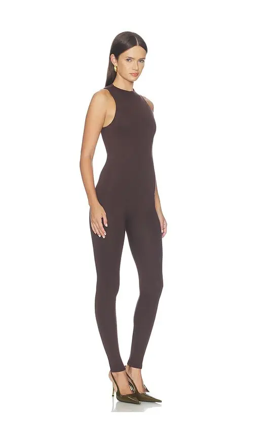 AFRM Kiki Jumpsuit In Chocolate
