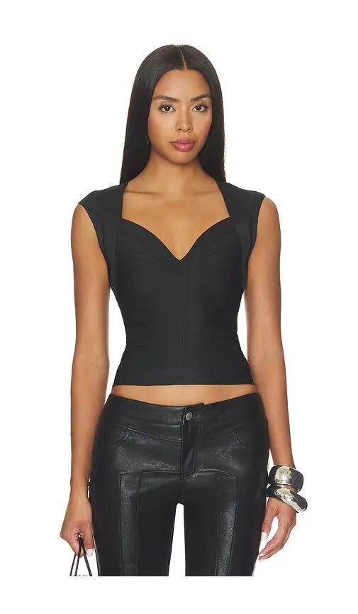 Lioness Princess Tank In Black - Noir