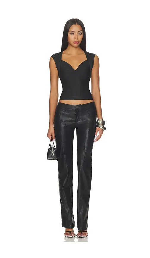 Lioness Princess Tank In Black - Noir