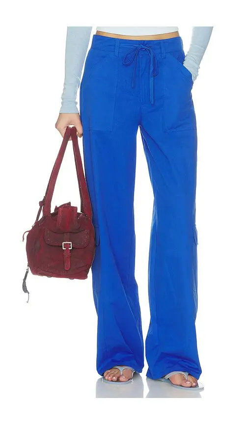 Lioness Venice Pant In Blue - Cobalt