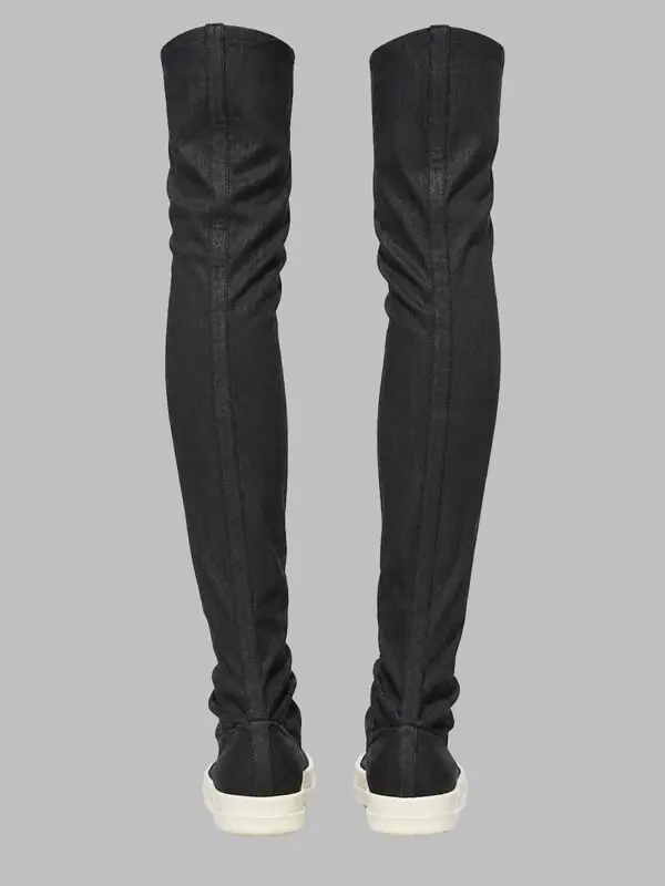 Rick Owens Sneaker High Sock - Black