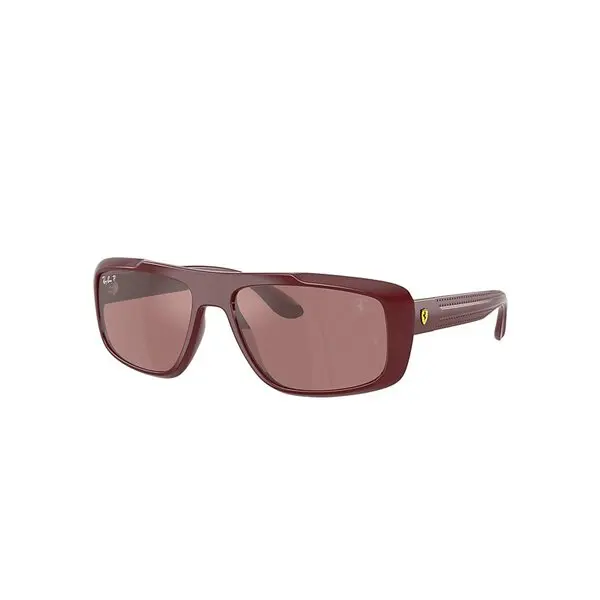 Ray-ban Rb4479m Scuderia Ferrari Collection Sunglasses Frame Green Lenses - Dark Red