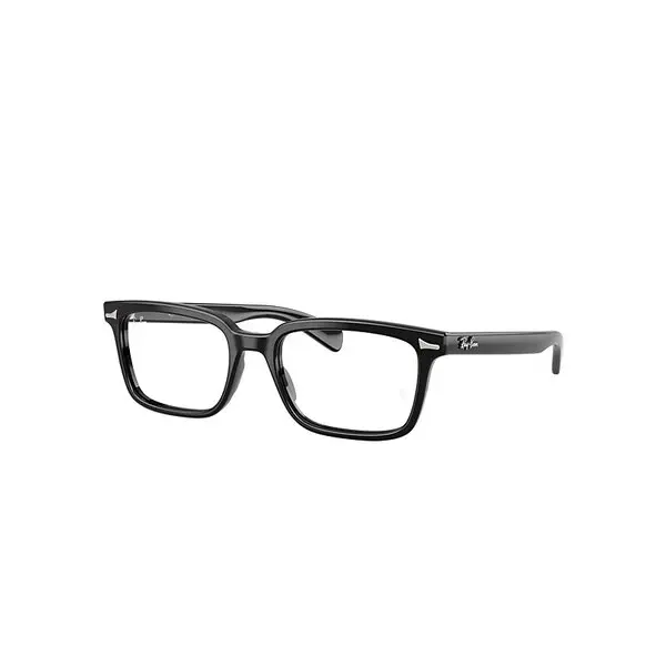 Ray-ban Brunel Optics Eyeglasses Frame Transparent Lenses Polarized - Black