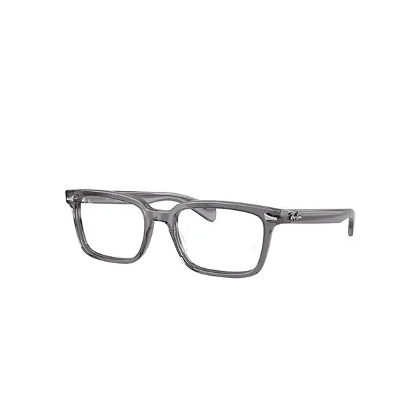 Ray-ban Brunel Optics Eyeglasses Frame Transparent Lenses Polarized - Transparent Grey