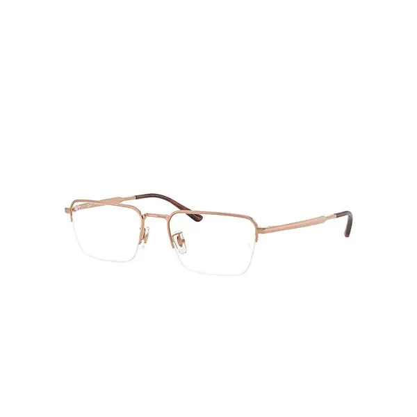 Ray-ban Rb8785d Titanium Optics Eyeglasses Frame Transparent Lenses Polarized - Copper