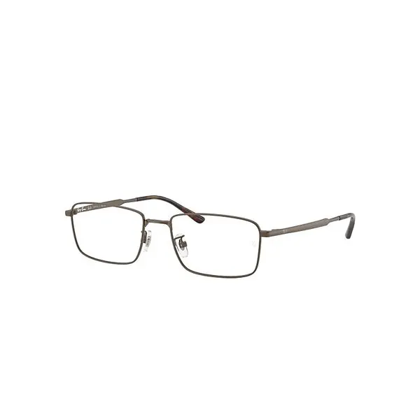 Ray-ban Rb8786d Titanium Optics Eyeglasses Frame Transparent Lenses Polarized - Brown
