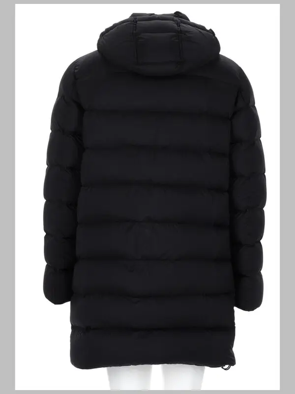 Herno Cappotto Imbottito Con Cappuccio - Black