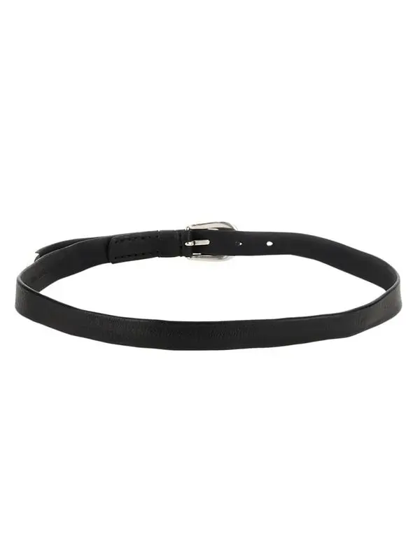 Our Legacy Cintura In Pelle - Black