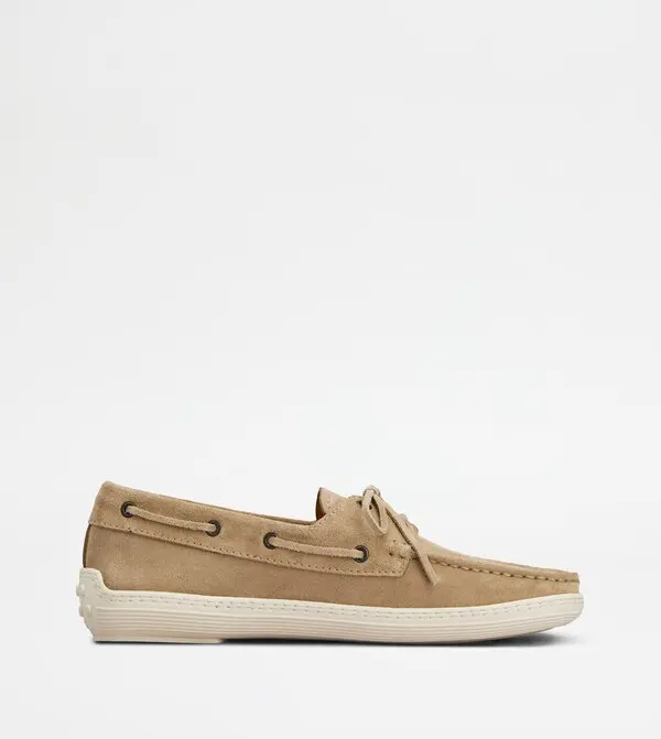 TOD'S Boat Shoes In Suede