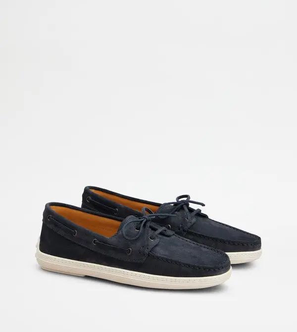 TOD'S Boat Shoes In Suede