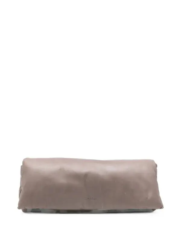 Rick Owens Clutch Bag Soft Leather "soft Leather Clutch - Gray