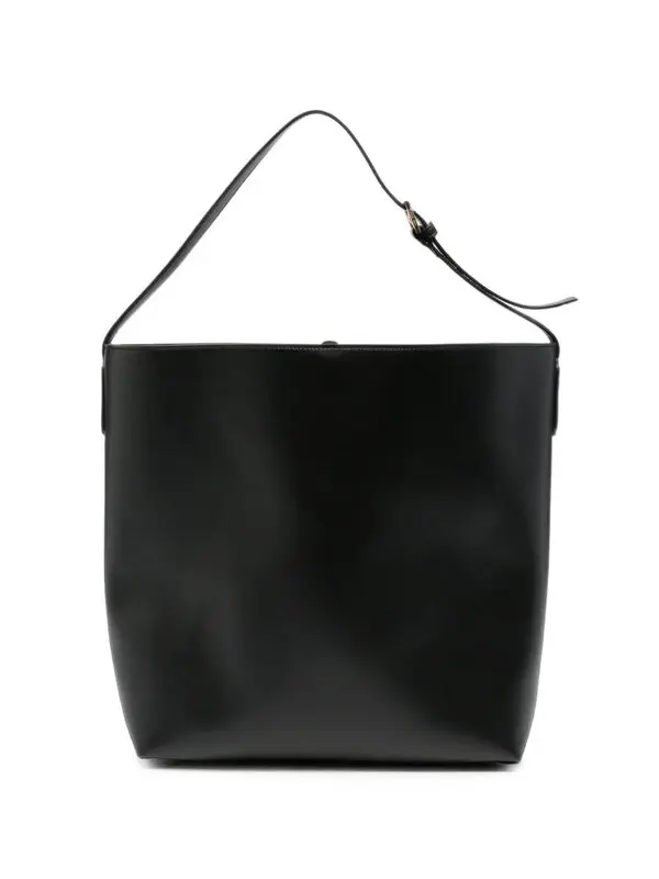 THEMOIRE Shoulder Bag Vegan Fabric "zoe - Black