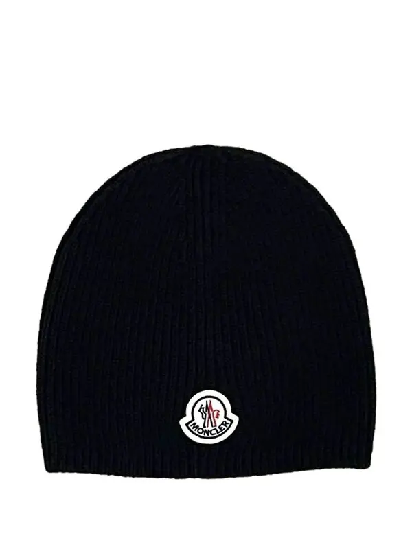 Moncler Hat Classic Logo Bonnet
