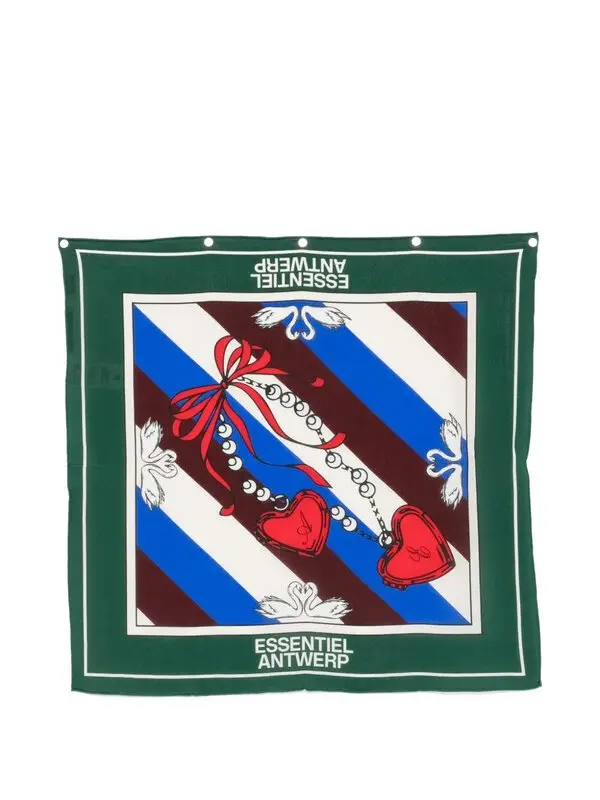 Essentiel Antwerp Scarf Silk "kollege - Blue