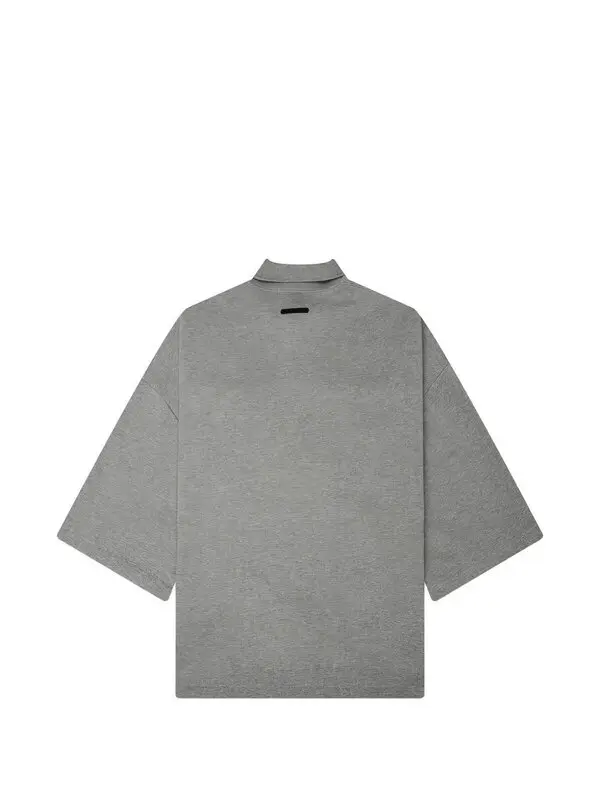 Fear Of God Essentials Panelled Cropped Polo Shirt