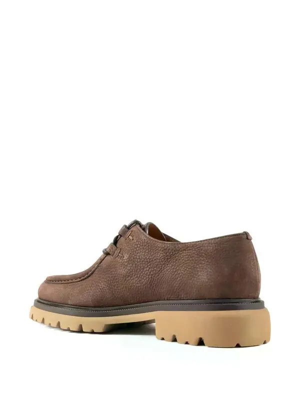 FERRAGAMO Lug-sole Lace-up Derby Shoes