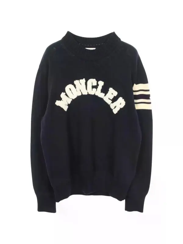 Moncler 2010s Logo Knitted Sweater