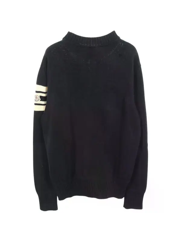 Moncler 2010s Logo Knitted Sweater
