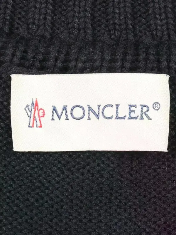Moncler 2010s Logo Knitted Sweater