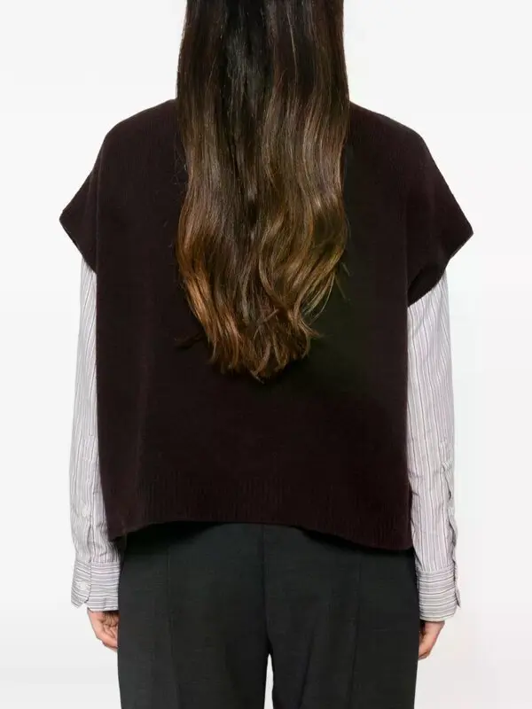 NICHOLSON & NICHOLSON Puff Ribbed-knit Roll-neck Sweater