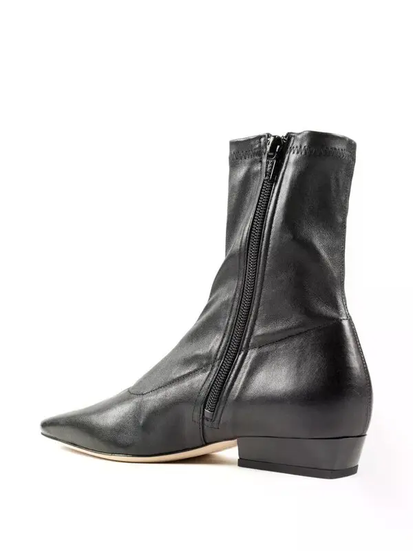 Staud Wally Pointed-toe Ankle Boots
