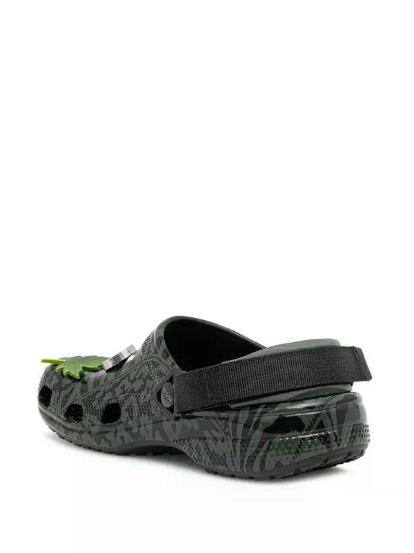 CROCS X Aries Arise Classic Camo-print Jibbitz™-embellished Mules