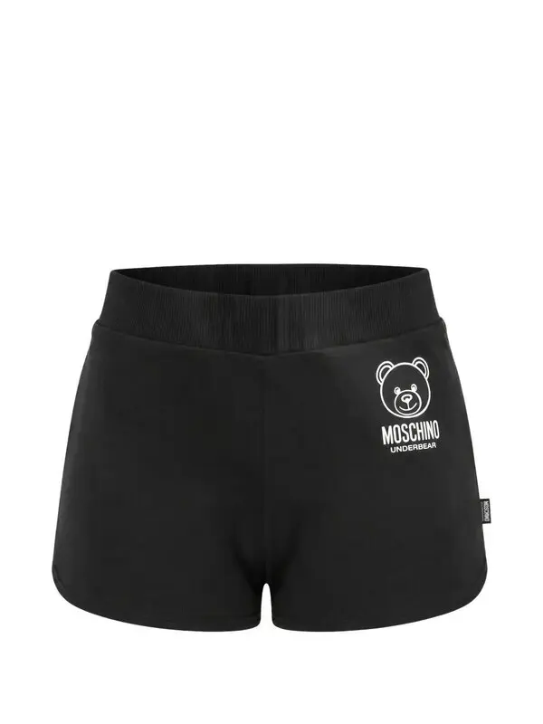 Moschino Teddy Bear Logo-print Shorts