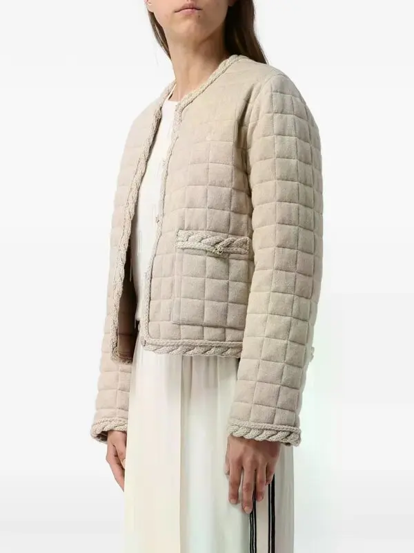 Fabiana Filippi Quilted Braided-trim Jacket