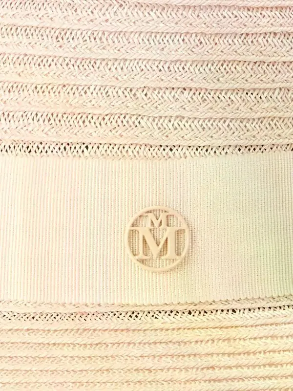 MAISON MICHEL Blanche Wide-brim Hat - Neutrals