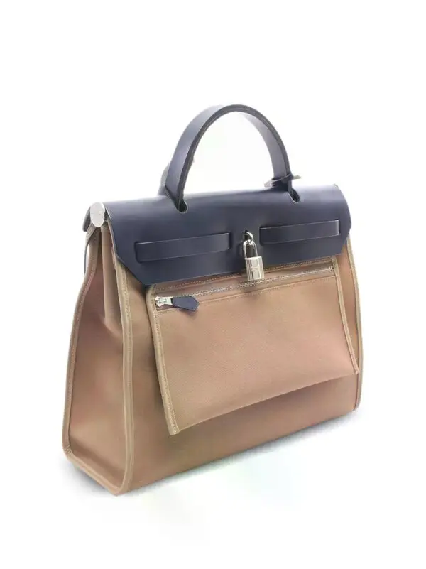 Hermès 2018 Herbag Zip Pm Handbag - Brown
