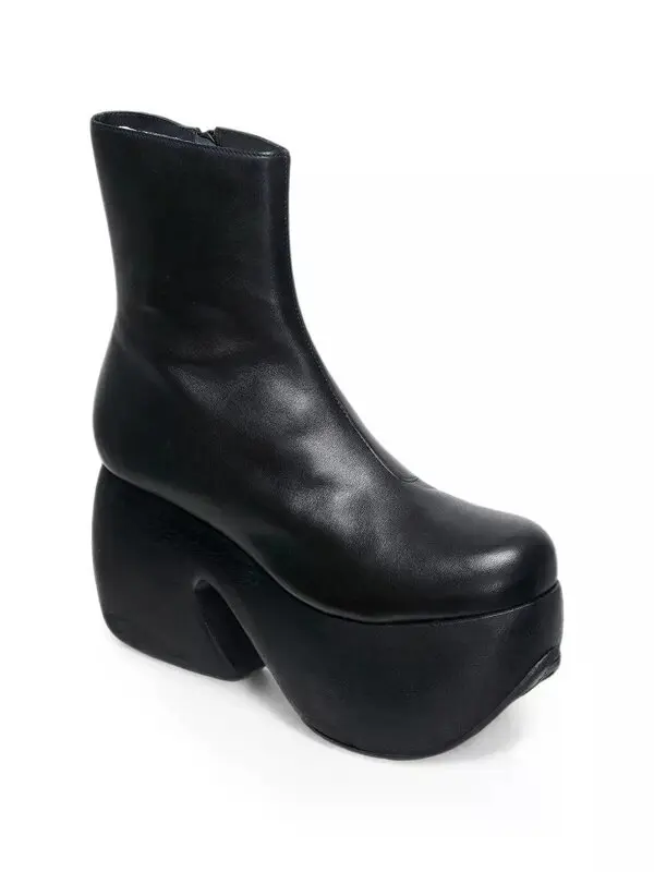 Comme Des Garçons X John Fluevog Platform Ankle Boots